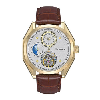 Heritor Antoni Automatic Grey Dial Men's Watch HERHS4304 840148811942 ...