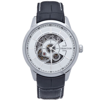 Heritor Arthur Automatic Silver Dial Men's Watch HR7901 847864166820 ...