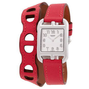 Hermes Cape Cod Quartz White Dial Ladies Watch 043317WW00 - Watches ...