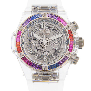 Hublot Big Bang Unico Rainbow Sapphire Chronograph Automatic Men's ...