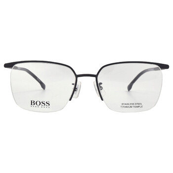 Hugo Boss Demo Square Men's Eyeglasses BOSS 1341/F 0ANS 54 716736418490 ...