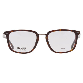 Hugo Boss Demo Square Men's Eyeglasses BOSS 1341/F 0ANS 54 716736418490 ...