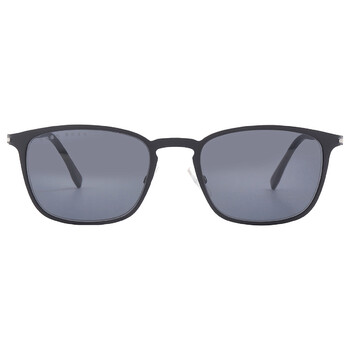 Montblanc Grey Rectangular Men's Sunglasses MB0249S 001 59 889652399119 ...
