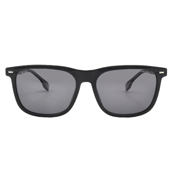 Hugo Boss Grey Square Men's Sunglasses BOSS 1555/O/F/S 0807/IR 56 ...