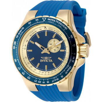 Invicta Aviator Quartz Blue Dial Men's Watch 49732 886678671106 ...