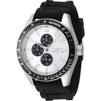 Invicta Aviator Quartz Silver Dial Men's Watch 48857 886678655939 ...