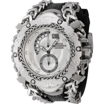 Invicta King Python Chronograph Quartz Silver Dial Men's Watch 44302 ...