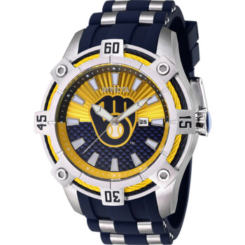 Invicta MLB Milwaukee Brewers Quartz Men's Watch 43469 886678576371 ...
