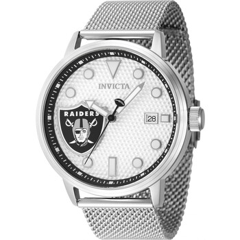 Invicta Nfl Las Vegas Raiders Quartz Black Dial Men's Watch 48085 ...