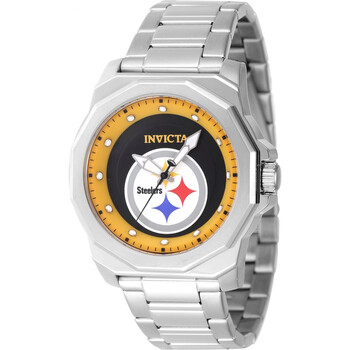 Invicta Nfl Las Vegas Raiders Quartz Black Dial Men's Watch 47922 ...