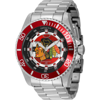 Invicta NHL New Jersey Devils Quartz Red Dial Men's Watch 42253 ...