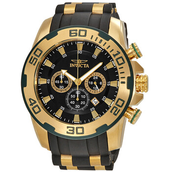 Invicta Open Box - Invicta Aviator Chronograph Quartz Black Dial Men's ...