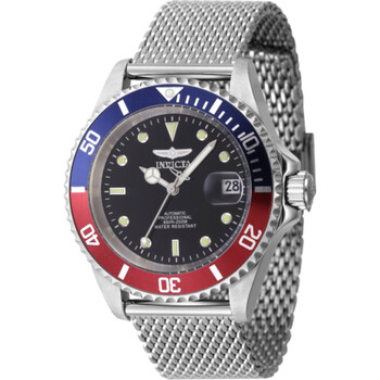Invicta Pro Diver Date Quartz Blue Dial Pepsi Bezel Men's Watch 47164 ...