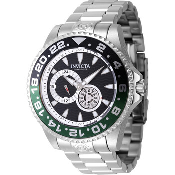 Invicta Pro Diver Automatic Black Dial Sprite Dial Men's Watch 45667 ...