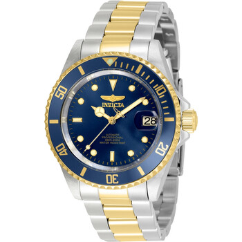 Invicta Pro Diver Automatic Blue Dial Two-tone Men's Watch 29182 ...