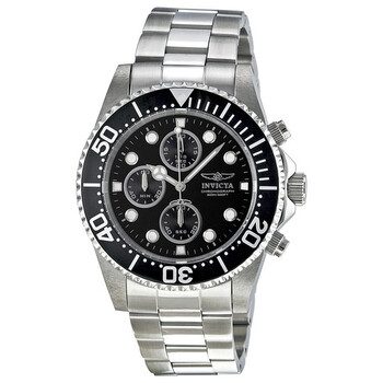 Invicta Pro Diver Chronograph Black Dial Men's Watch 0069 843836000697 ...