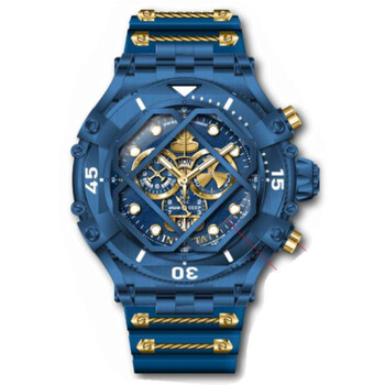 Invicta Pro Diver Chronograph Date Quartz Gold Dial Men's Watch 37182 ...