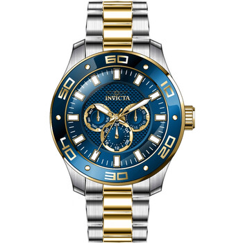 Invicta Pro Diver Scuba GMT Date Day Quartz Blue Dial Men's Watch 45757 ...