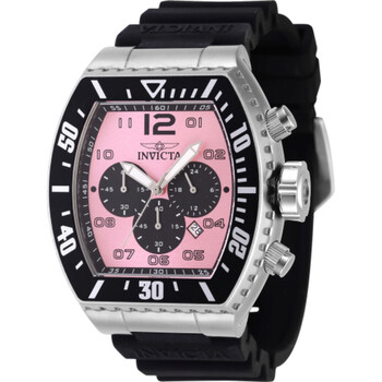 Invicta Pro Diver Zager Exclusive Chronograph GMT Quartz Black Dial Men ...
