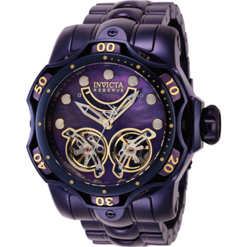 Invicta Subaqua Chronograph Quartz Purple Dial Men's Watch 41726 ...