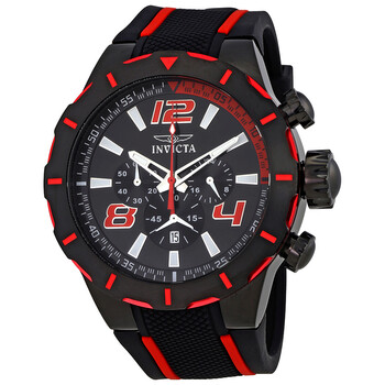 Invicta Racing GMT Quartz Black Dial Men's Watch 47553 886678632169 ...