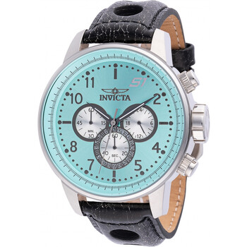 Invicta Akula Chronograph GMT Quartz Turquoise Dial Men's Watch 47529 ...