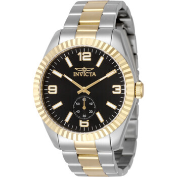 Invicta Specialty Quartz Black Dial Men's Watch 49318 886678663286 ...