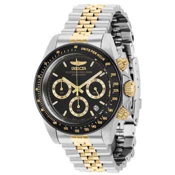 Invicta Speedway Chronograph Black Dial Men's Watch 9224 843836092241 ...
