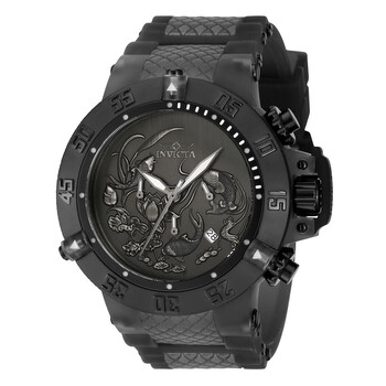 Invicta Subaqua Noma IV Black Dial Chronograph Stainless Steel Men's ...