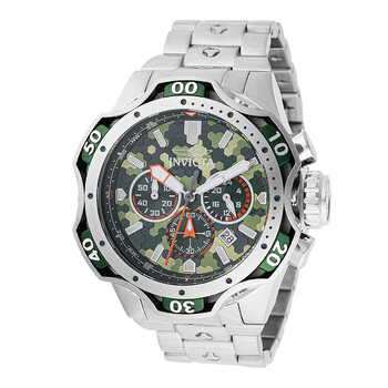 Invicta Venom Date Chronograph GMT Quartz Brown Dial Men's Watch 47757 ...