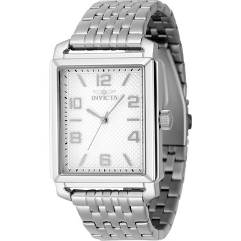 Invicta Vintage Quartz Silver Dial Men's Watch 47133 886678624430 ...