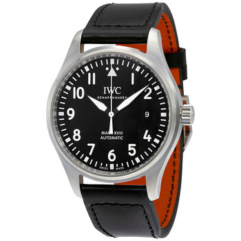 IWC Pilot's Mark XVIII Automatic Black Dial Men's Watch IW327001 ...