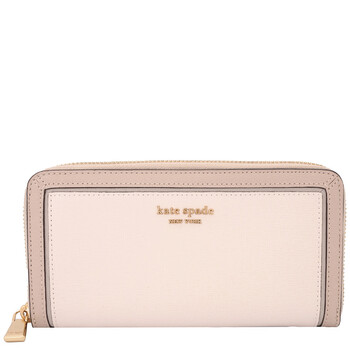 Kate Spade Pale Dogwood Multi Ladies Morgan Colorblocked Zip-around ...