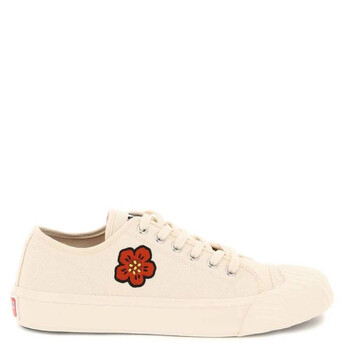Kenzo Boke Flower Canvas Low-Top Sneakers, Brand Size 36 ( US Size 5 ...