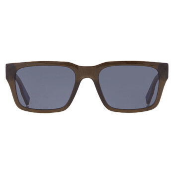 Hugo Boss Brown Rectangular Men's Sunglasses BOSS 1596/S 0ACI/2M 53 ...
