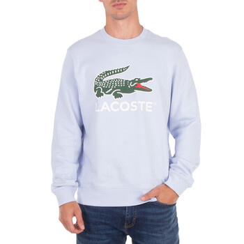 Lacoste Crew Neck Long Sleeves Pull-Over Sweater, Brand Size 5 (Large) SH1281-MO-J2G - Clothing ...