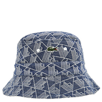 Lacoste Monogram Jacquard Bucket Hat, Size Medium RK7593-LO-QIE - Jomashop