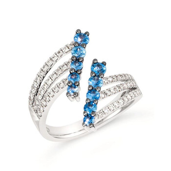 Le Vian Ladies Blueberry Sapphire Collection Rings set in 14K Vanilla ...
