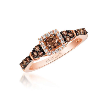 Le Vian Ladies Chocolate Diamonds Ring in 14K Strawberry Gold 79122 ...