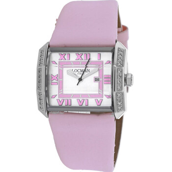 Locman Diamond Quartz Ladies Watch 488MOPPK2DC/PK 607609792567 ...