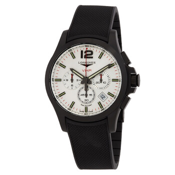 Longines Conquest V.H.P Carbon Fiber Dial Men's Watch L37172669 L3.717 ...