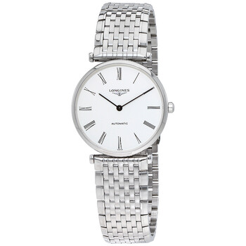Longines Presence Automatic White Dial Men's Watch L49214116 ...