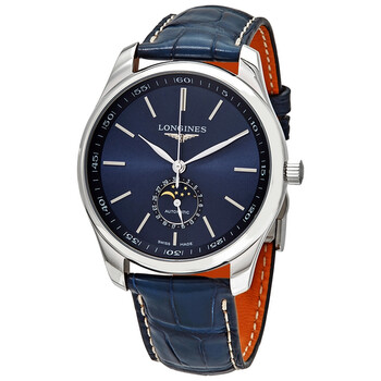 Longines Master Automatic Moonphase Blue Dial Men's Watch L29094920 L2 ...