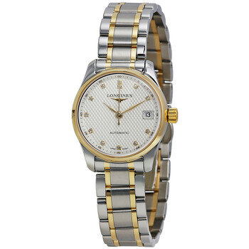 Longines Master Automatic White Dial Ladies Watch L21285127 L2.128.5.12 ...