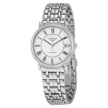Longines Presence Automatic White Dial Men's Watch L49214116 ...