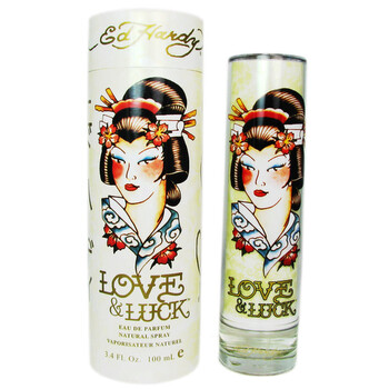 Christian Audigier Men's Ed Hardy Love & Luck EDT Spray 3.4 oz ...