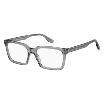 Marc Jacobs Pattern Black/Grey Clip-On Square Men's Eyeglasses MARC 672 ...
