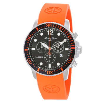 Mathey-Tissot Lagoon Chronograph Quartz Black Dial Men's Watch H123CHNN ...