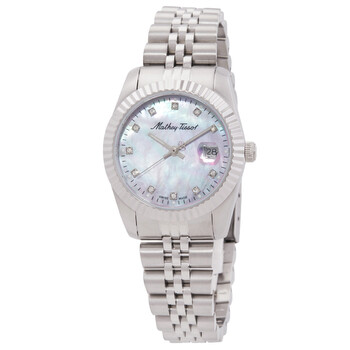 Mathey-Tissot Mathy III Quartz Purple Dial Ladies Watch D810APU ...