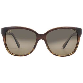 Maui Jim Lotus HCL Bronze Cat Eye Ladies Sunglasses HS827-01 56 ...